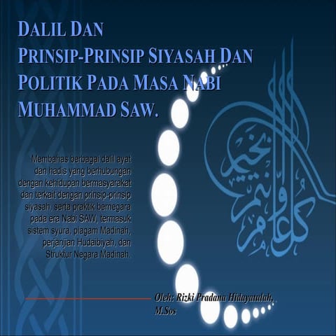 menjelaskan ketatanegaraan masa Rasulullah SAW.ppt