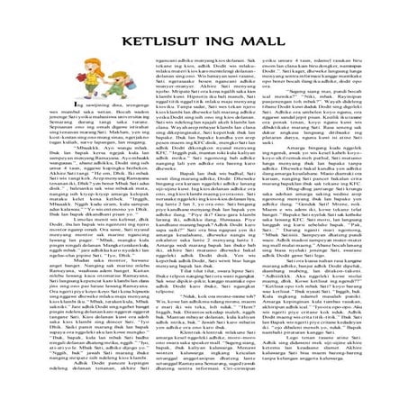 CONTOH CERKAK (BASA JAWA) | DOCX