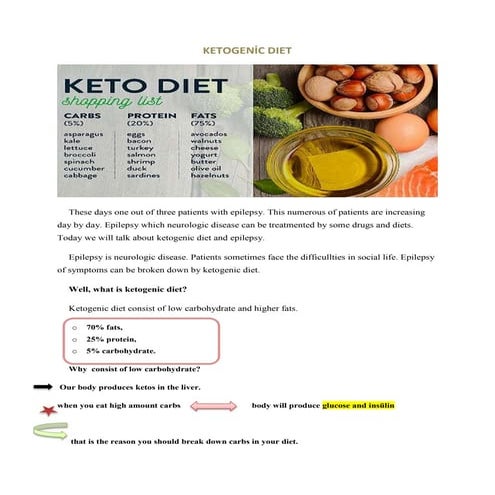Ketogenic diet | PDF