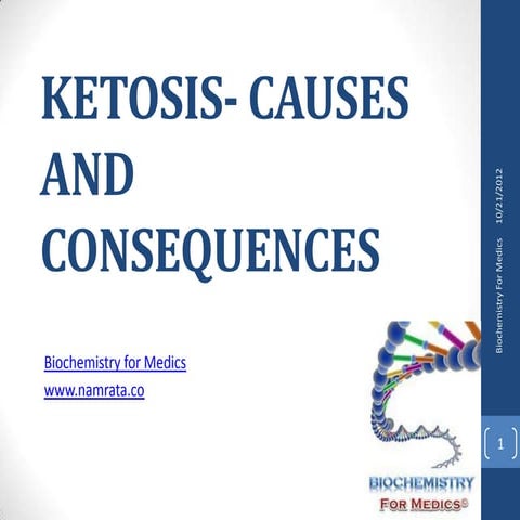 Ketosis- causes and consequences | PPTX