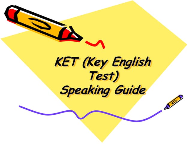 Ket speaking activities | PPTX