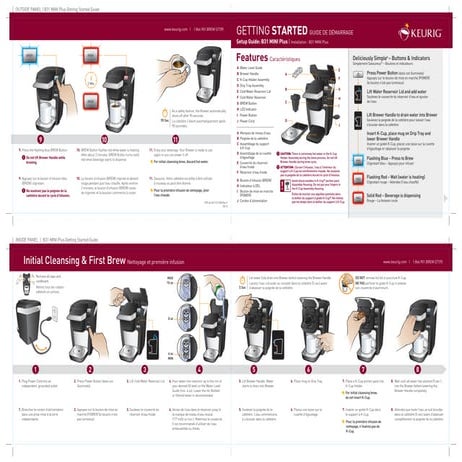 Keurig Coffee Machine B30: MINI Use & Care Guide | PDF