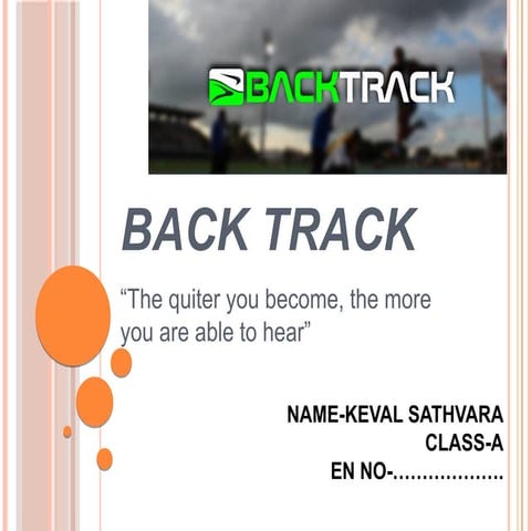 backtrack | PDF