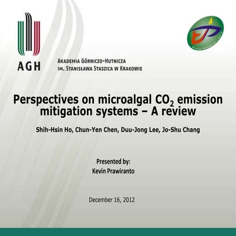 CO2 Mitigation | PPTX