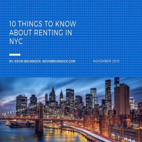 10 Tips for Renting in New York | PDF