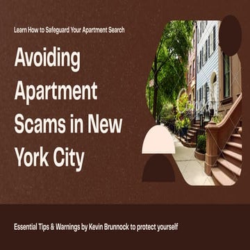 Kevin Brunnock on Avoiding Apartment Scams in New York City | PDF