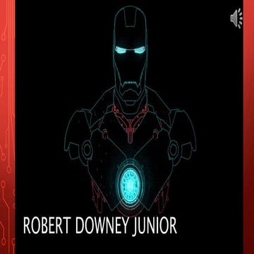 Kevin Liam Gibran Trejo Gómez - Robert Downey Junior | PPTX