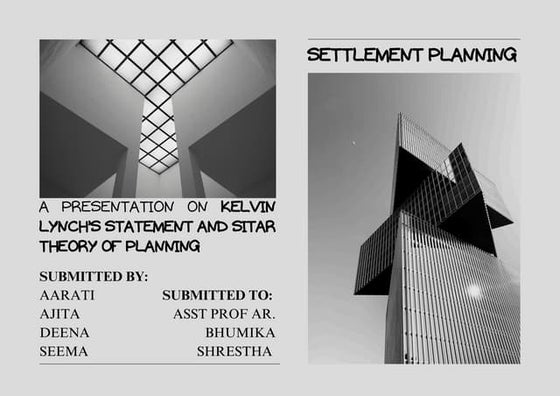 kevin lynch theory five elements - urban design | PPTX