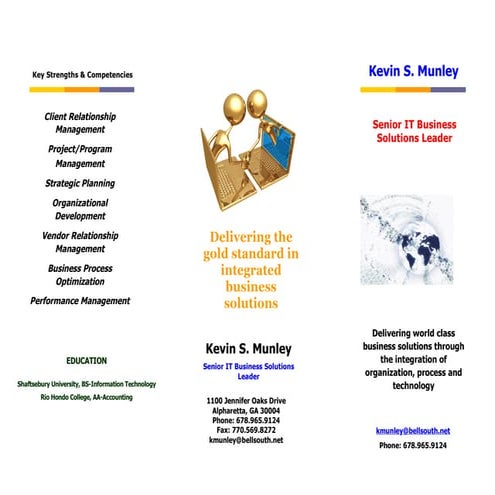 Kevin Munley Brochure | PPT