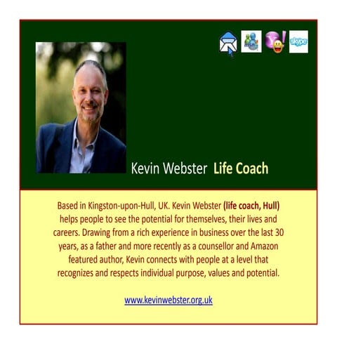 Kevin Webster Life Coach Kingston-upon-Hull | PPTX | Television ...