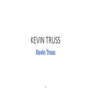 Kevin truss | PPTX