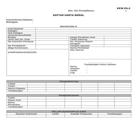 Kew[1].pa 2 (daftar harta modal) | DOC