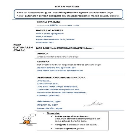 Kexa egitura eskema | PDF