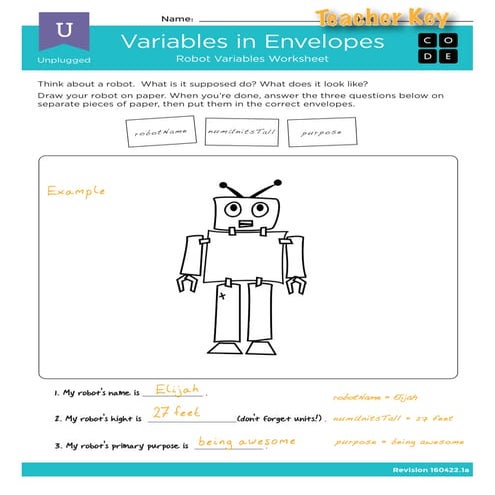 Key activity4-variables | PDF