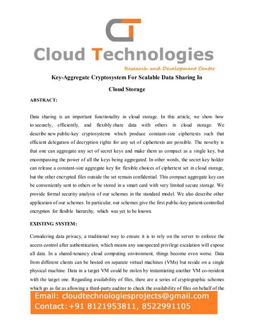 Searchable Encryption Systems | PPT Searchable Encryption Systems | PPT