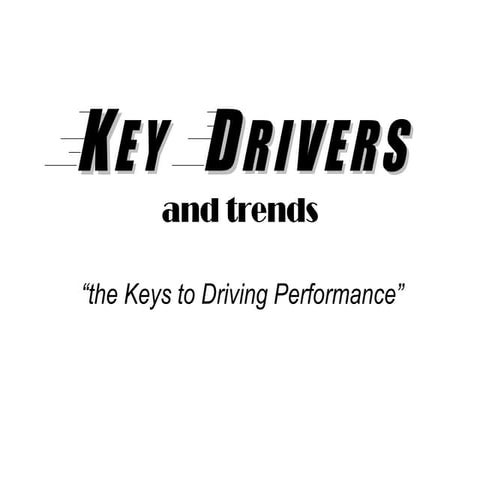 Key Drivers | PPT
