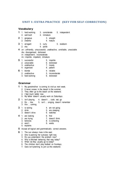 Extra practice 4. key | DOCX