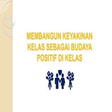 contoh orientasi Keyakinan Kelas dan pilihan keyakinan kelas.pptx