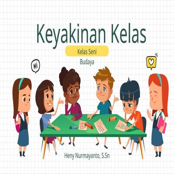 KEYAKINAN KELAS keyakinan kelas yang digunakan | PPT