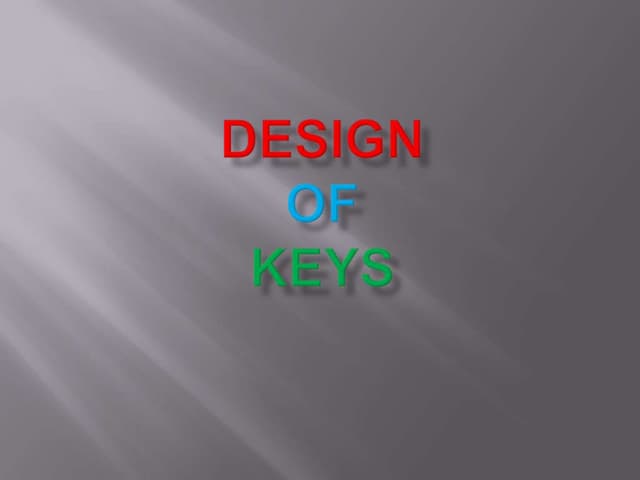 machine design lecture topic 2.0-Keys.pdf
