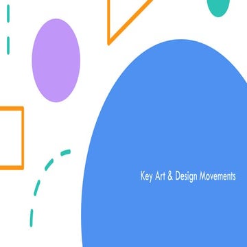 Key Art and Design Movements History.pptx
