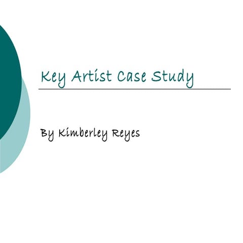 Case Studies (music industry): | PPT
