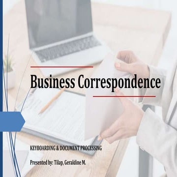 kEYBAORDING 2_Business Correspondence.pptx