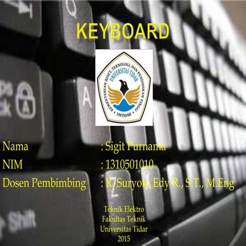 Makalah sejarah perkembangan keyboard | DOCX