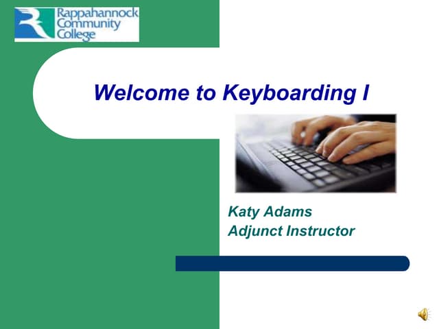 Edu typingintro | PPTX