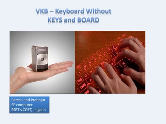 Virtual Keyboard | PPT