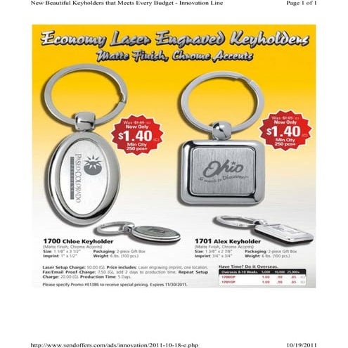 Keychains | PDF
