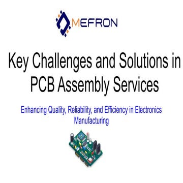 PCB Assembly Handling Good Practices Learning | PDF