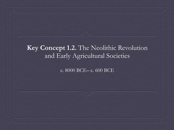 AP World History, Chapter 1: First peoples, first farmers - Ways of the ...