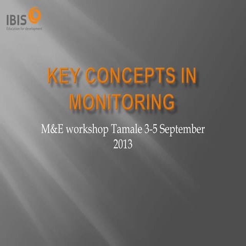 Key concepts in monitoring | PPTX