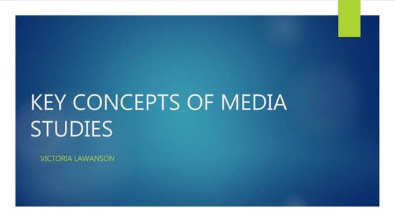 Sara media presentation key media | PPT