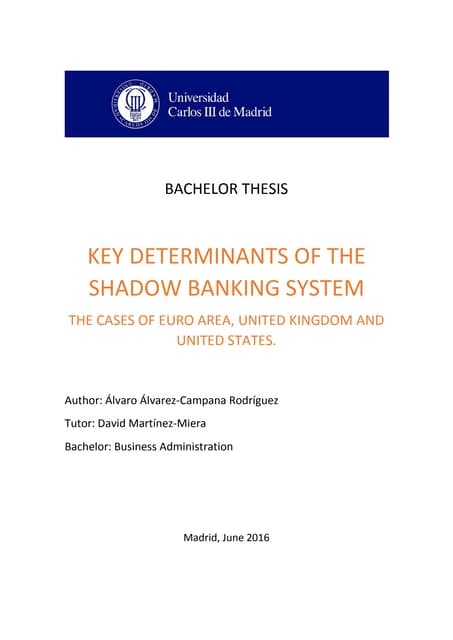 CBA_Kabelik_Shadow_Banking | PDF