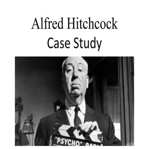 Alfred Hitchcock | PPT