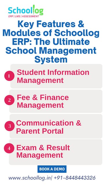 Schoollog ERP Comprehensive School Management Software for Smarter ...