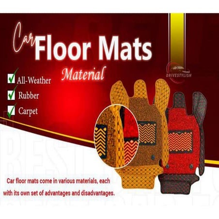 Key Features of 7D Car Mats - Customized Floor Mats | PDF