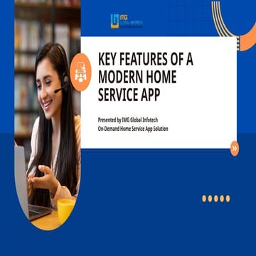 Key Features of a Modern Home Service App | PPTX