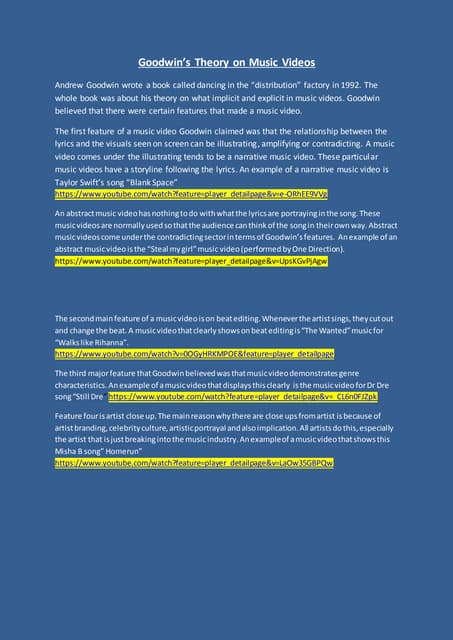 Music video styles and techniques | PPTX | Hip Hop Music | Music