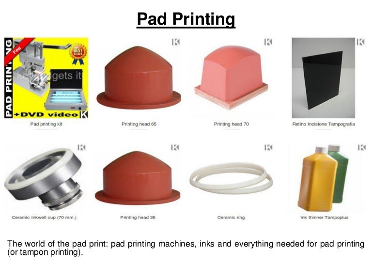 Pad Printing Machines and Kit