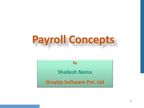 Payroll ppt | PPT | Human Resources | Business