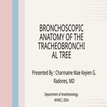 BRONCHOSCOPIC ANATOMY for anesthesia.ppt