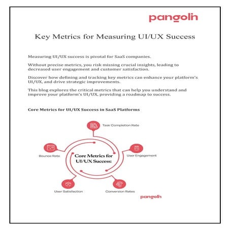 Key Metrics for Measuring UI and UX Success | PDF | Web Development ...