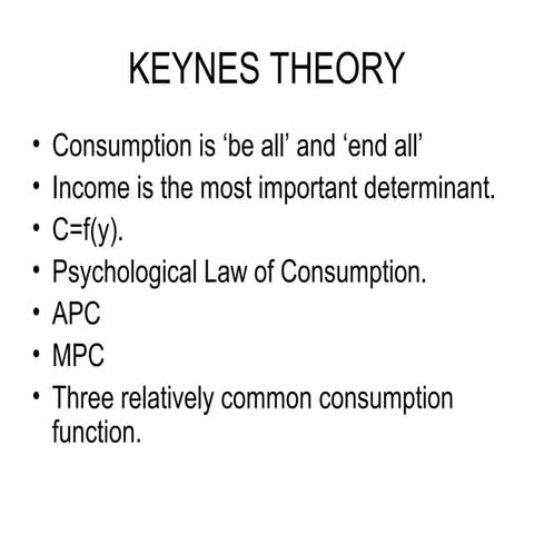 Keynes | PPT