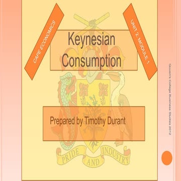 Keynesian consumption function | PPTX | Economy | Business and Finance
