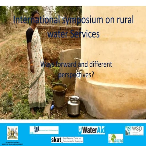 KEYNOTE - Way forward | PPT | Water Services | Home Utilities