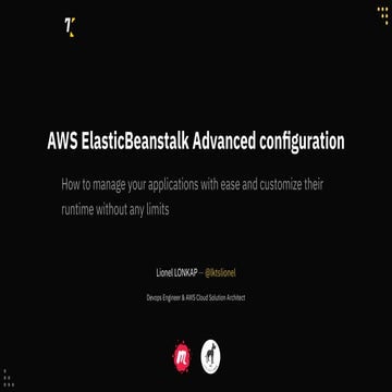 Aws Elasticbeanstalk Advanced Configuration Pdf
