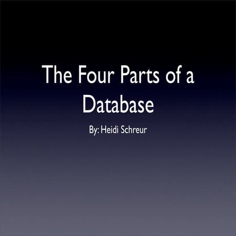 Database Pdf Databases Computer Software And Applications